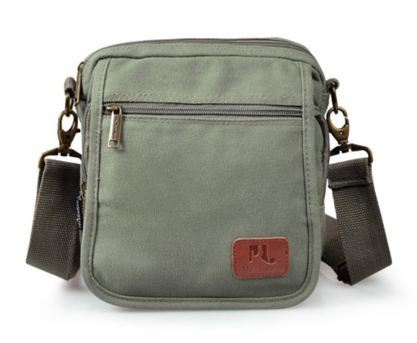 Cheap canvas messenger bags men, men canvas satchel bag - BagsEarth