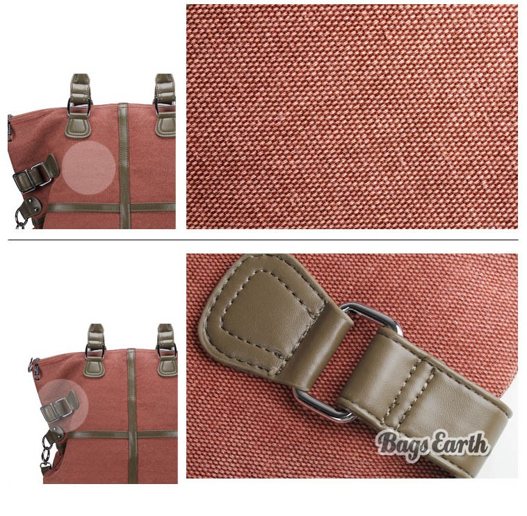 Personalized Tote Bags For Women, Red Canvas Handbag Shoulder Bag ...