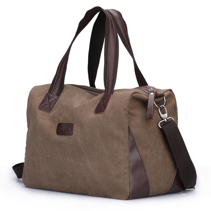 Canvas satchel shoulder cross body bag, canvas messenger bag men ...