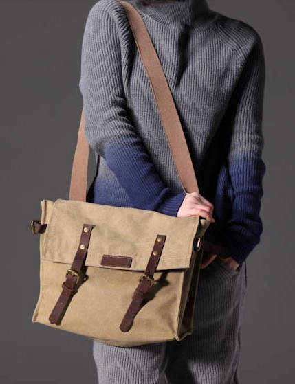 Messenger purse, messenger book bag - BagsEarth