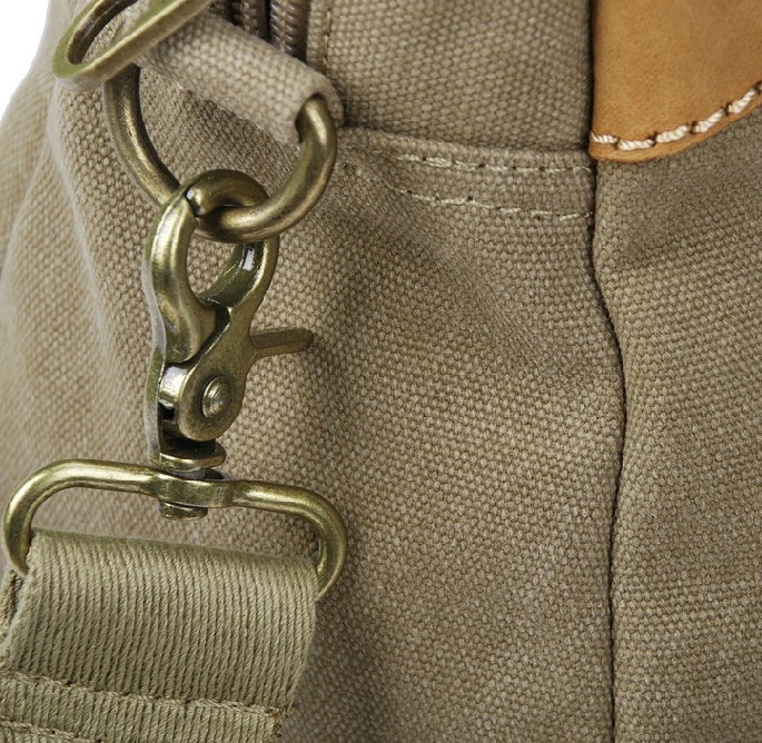 Canvas tote purse, canvas shoulder bag - BagsEarth